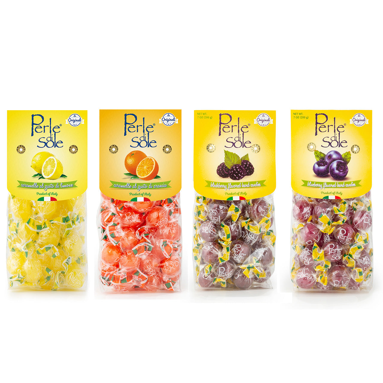 4 Flavors Assorted Hard Candies with a Tart Fizz | Amalfi Market